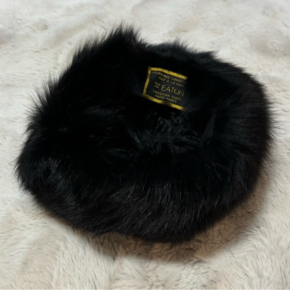 Vintage | Accessories | Vintage Eaton Real Fur Hat | Poshmark